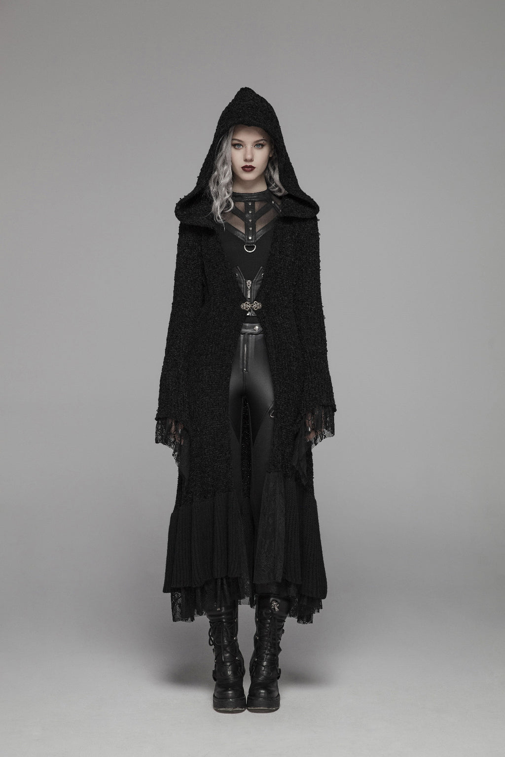 Punk Rave WM-047 Gothic Witch Vampire Style Wraith Look Cardigan ...