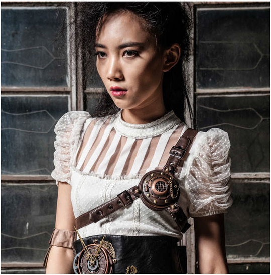 Steampunk & Gothic Harness & Shoulder Pauldron – OtherWorld Fashion