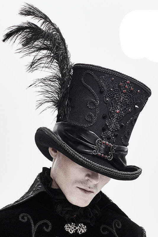 Devil Fashion AS069 Gothic Victorian Steampunk Hat – OtherWorld Fashion